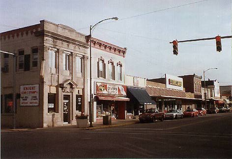 Historic Structures of Downtown Hobart Indiana